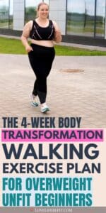 4-Week Body Transformation Walking Exercise Plan - Love Life Be Fit
